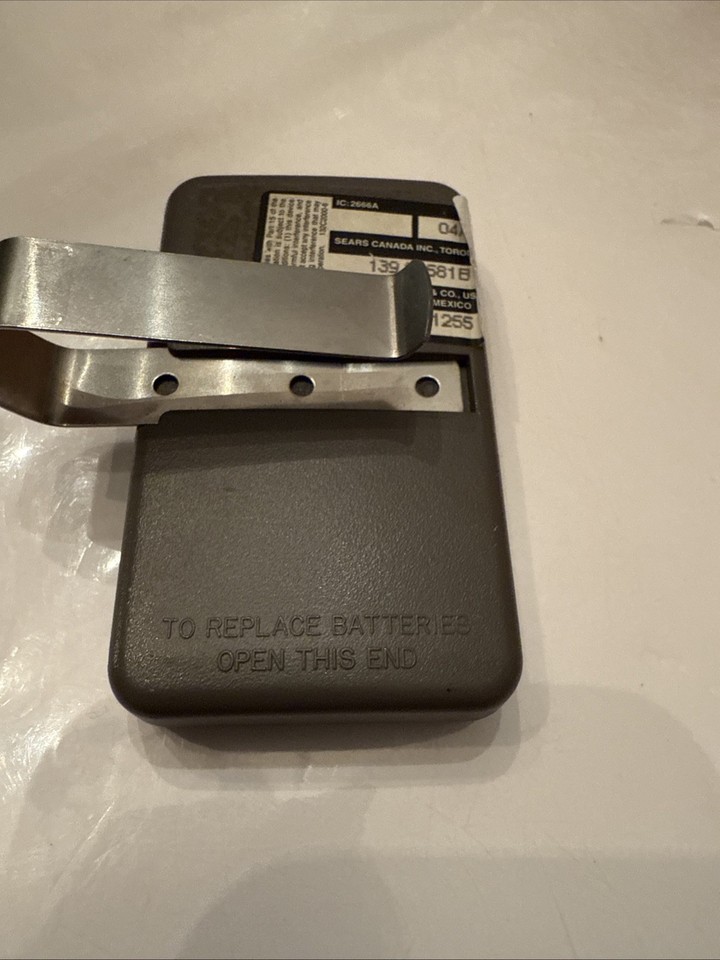 Craftsman HBW1255 139.53681B Garage Door Opener Remote Green 3 Button ...