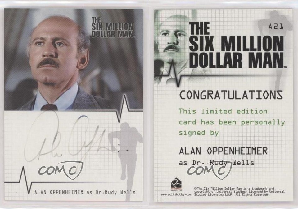 2004 Rittenhouse 2007 Expansion Alan Oppenheimer as Dr Rudy Wells Auto ...