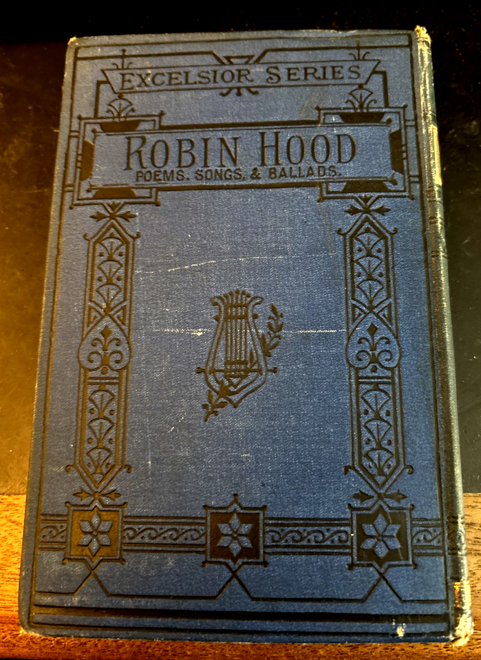 Robin Hood A Collection Of Poems Songs And Ballads by Joseph Ritson ...