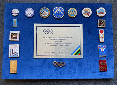 Very rare limited IOC Olympic pin set | eBay