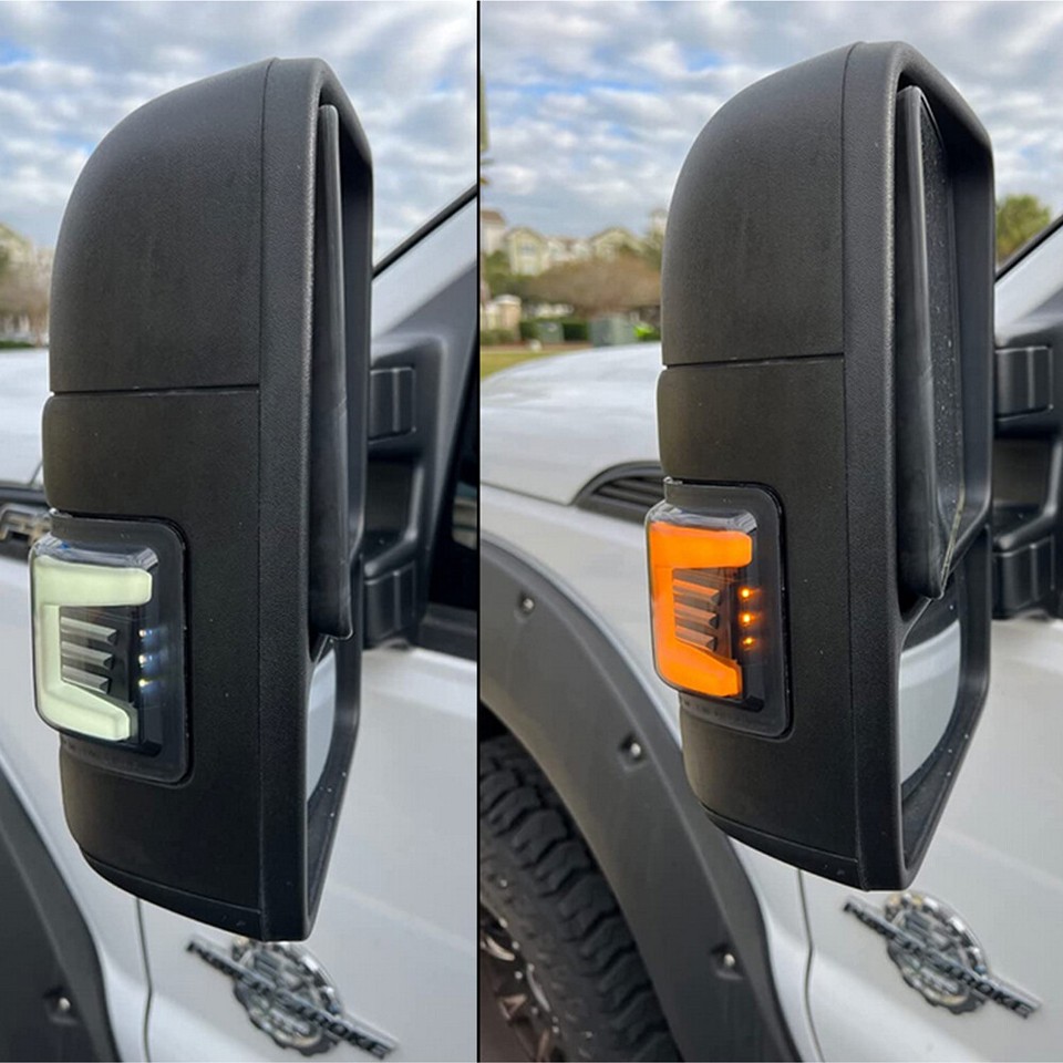 LED Side Mirror Marker Light For 08-16 Ford Super Duty F250 F350 F450 ...