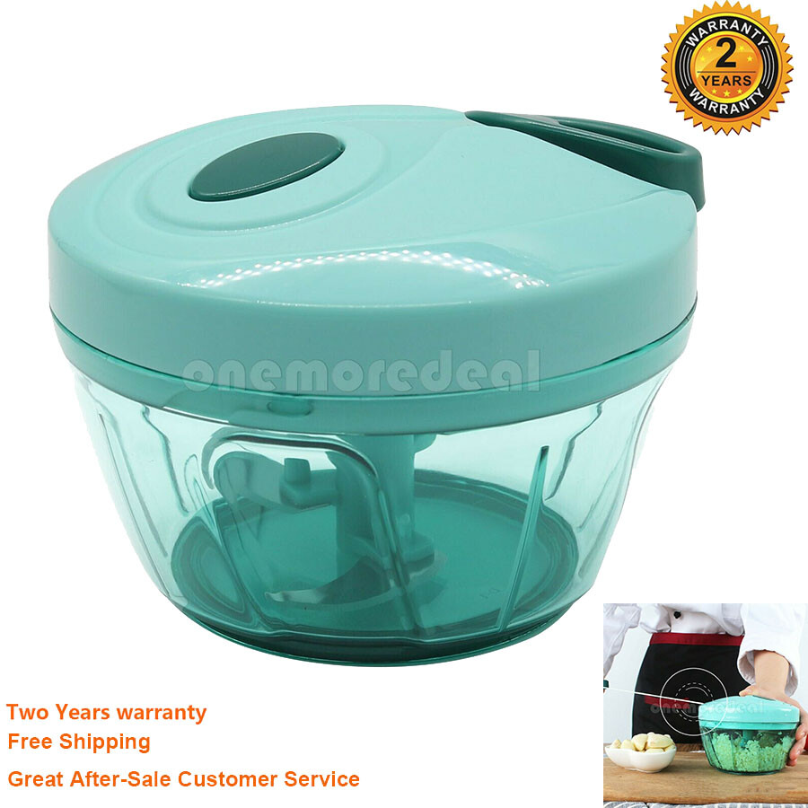 Manual Meat Grinder Vegetable Chopper Cutter Processor Chopper Twist ...