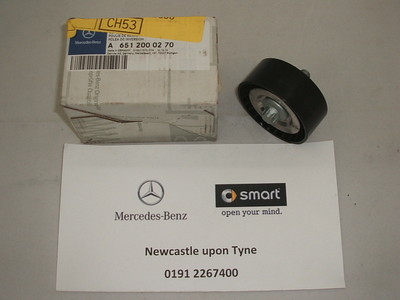 NEW Genuine Mercedes-Benz OM651 Alternator Idler Pulley A6512000270 | eBay