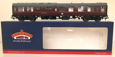 Bachmann 39-261A BR Mk1 RMB Miniature Buffet Car Maroon W1815 Boxed OO ...