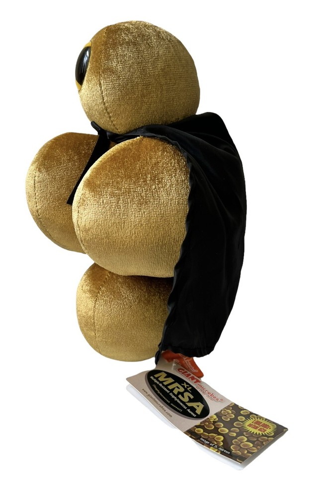 Giant Microbes XL MRSA Aureus Superbug Staph Bacteria 10” Toy Plush NWT ...