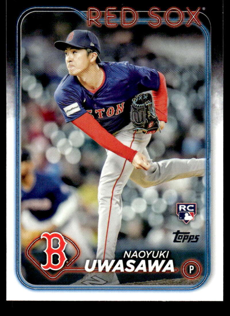 2024 Topps Update #US268 Naoyuki Uwasawa RC Rookie Red Sox | eBay