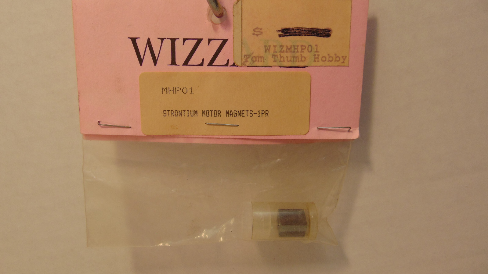 Vintage Wizzard Motors MHP01 Strontium Motor Magnets (1 pr) Slot Cars ...