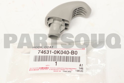 746310K040B0 Genuine Toyota HOOK COAT 74631-0K040-B0 | eBay
