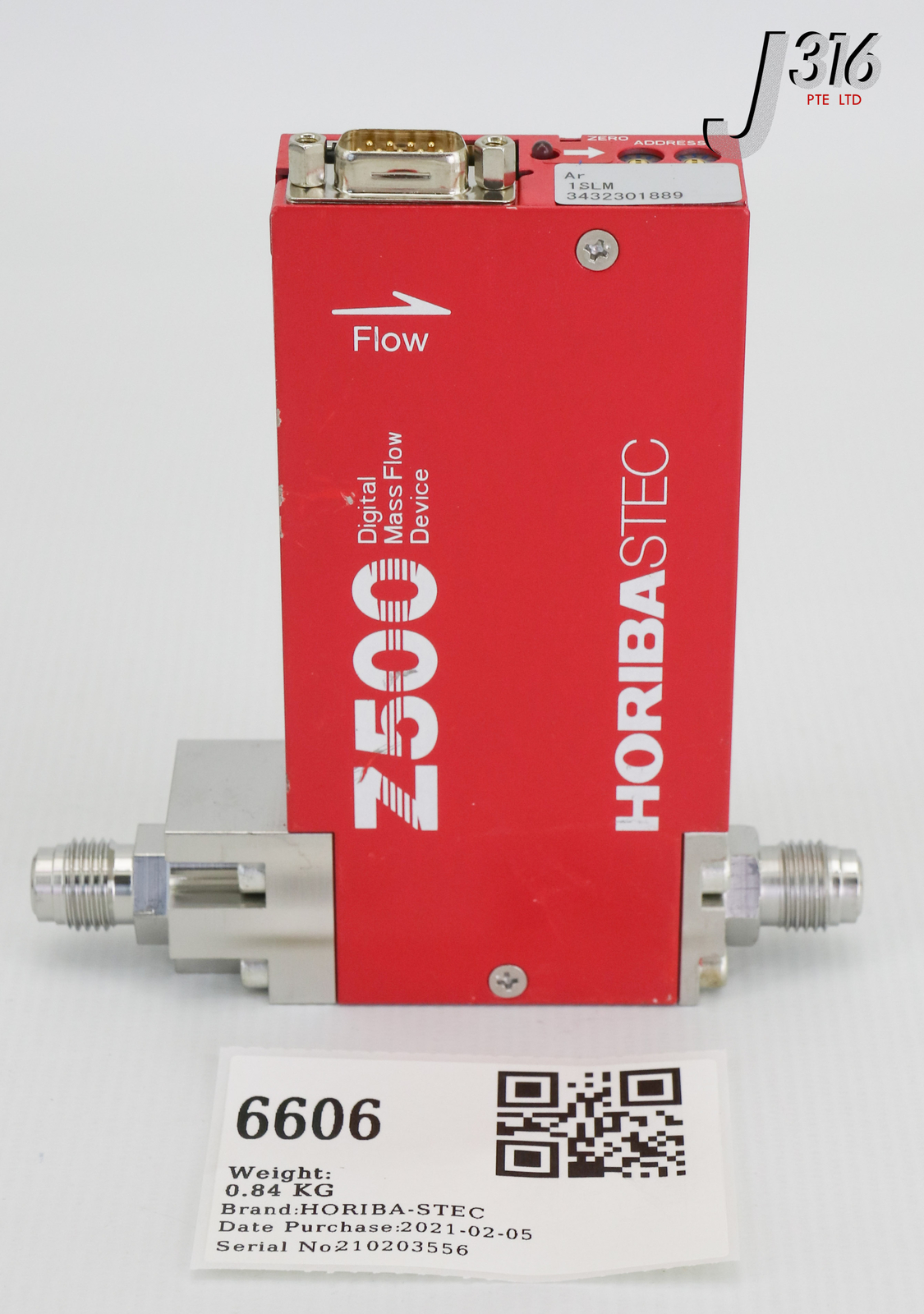 6606 HORIBA-STEC Z500 MFC, MASS FLOW CONTROLLER SEC-Z512MGX | eBay