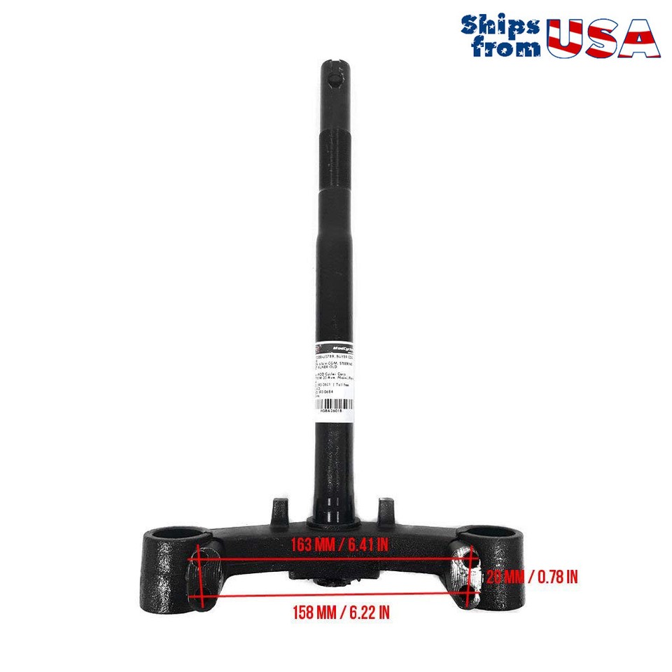 Gas Scooter Steering Stem Triple Tree for 49cc 50cc 150cc GY6 Chinese ...