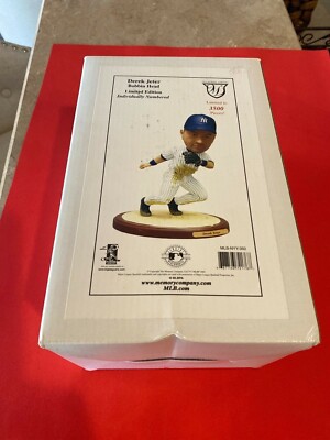 DEREK JETER NEW YORK YANKEES MEMORY COMPANY BOBBIN HEAD BOBBLEHEAD NEW ...