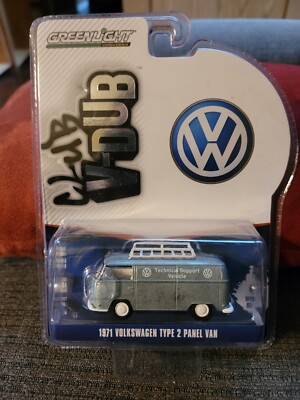 GREENLIGHT Club V-DUB Series 10 1971 VOLKSWAGEN TYPE 2 PANEL VAN Raw ...