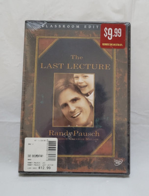 Randy Pausch - The Last Lecture - Classroom Edition (DVD, 2008, Disney ...
