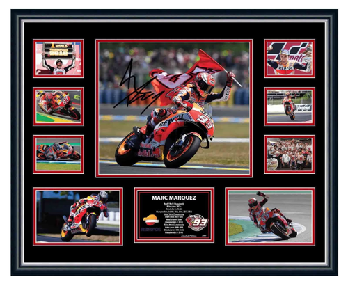 Marc Marquez 5x World Champion 2018 MOTOGP Signed Poster Limited ...