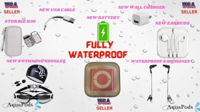 WATERPROOF Apple iPod Shuffle 4th Generation Pink Color 2GB - MEGA ...