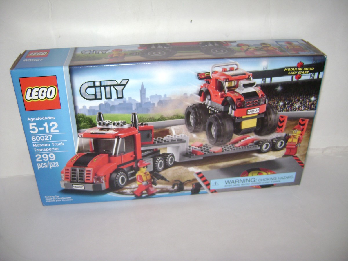 Lego Monster Truck Transporter