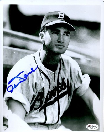 Al Dark Braves Signed Jsa Cert Sticker 8x10 Photo Authenticated ...