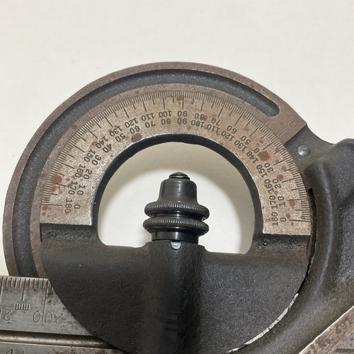 Starrett combination square with a protractor head | eBay