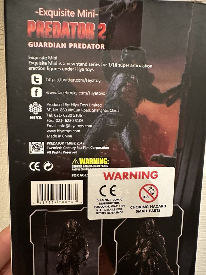 Hiya Toys Predator 2 (Guardian) Exquisite Mini Figure | eBay UK