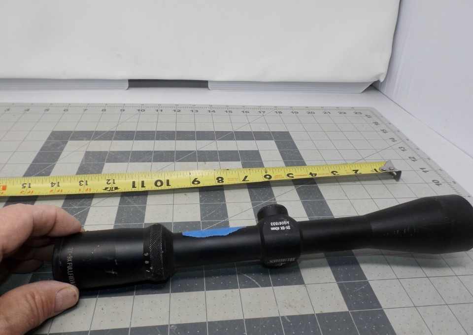 Burris 3x-9x 40mm Rifle Scope Fullfield II duplex xhairs | eBay