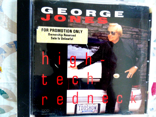 CD George Jones High Tech Redneck 1993 MCA | eBay