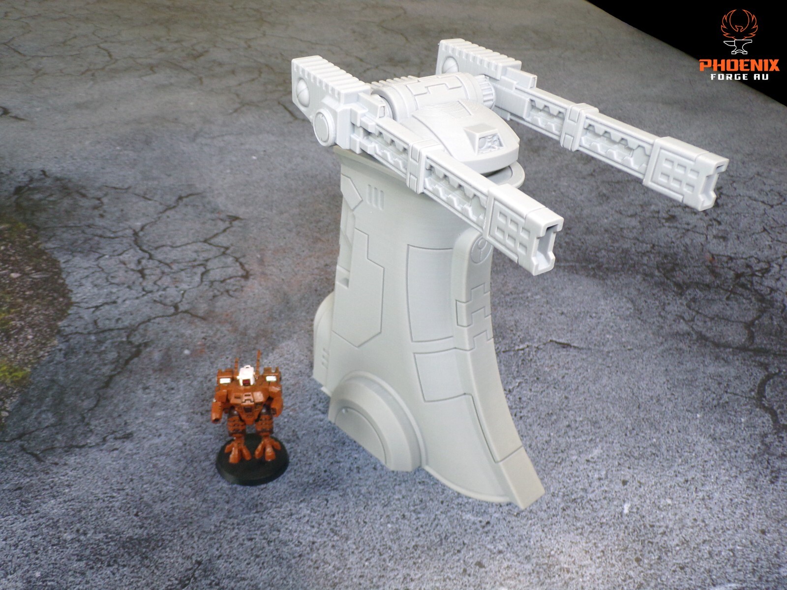 Greater Good Railgun Turret - Railgun terrain for Space Communists ...