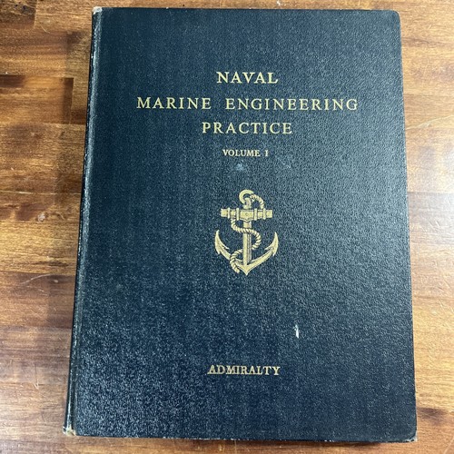 Naval Marine Engineering Practice 1963 Volume 1 Admiralty UK Import Navy Warfare | eBay