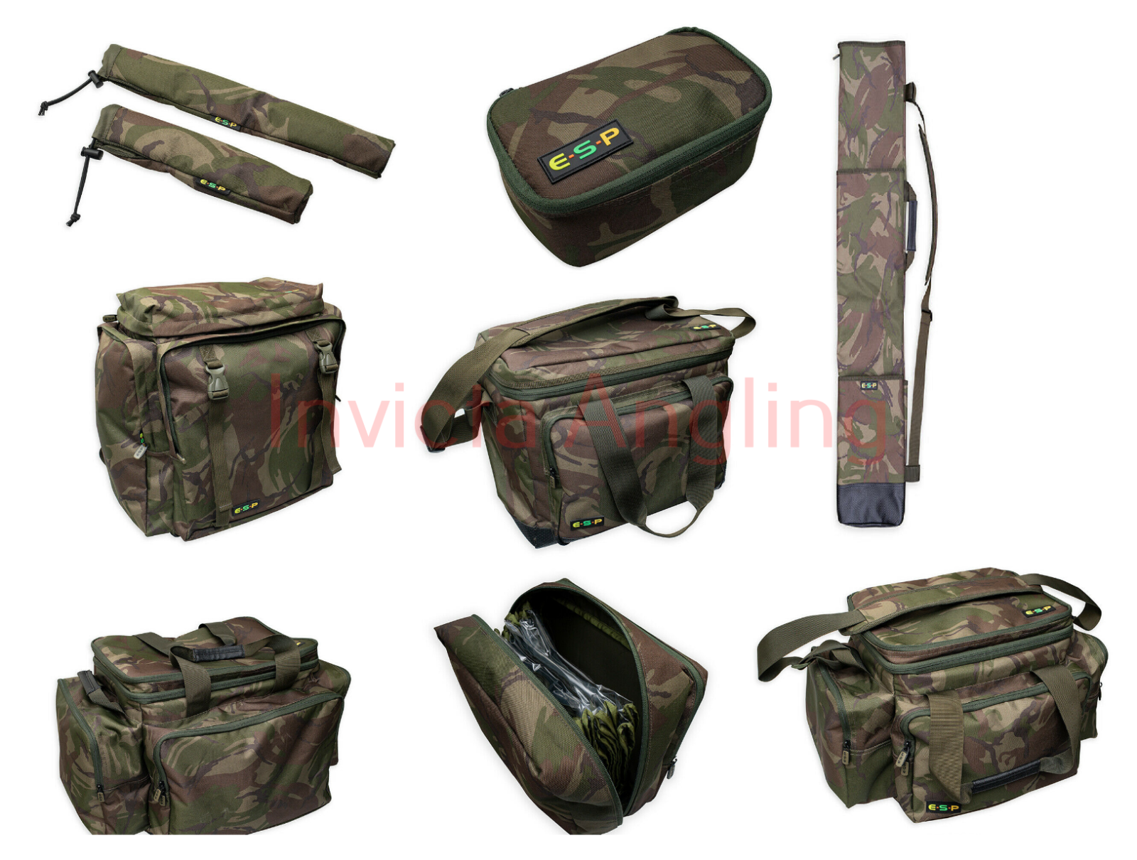 ESP Camo Luggage Range -Barra Bag Rucksack Quiver Carryall Cool Bag ...