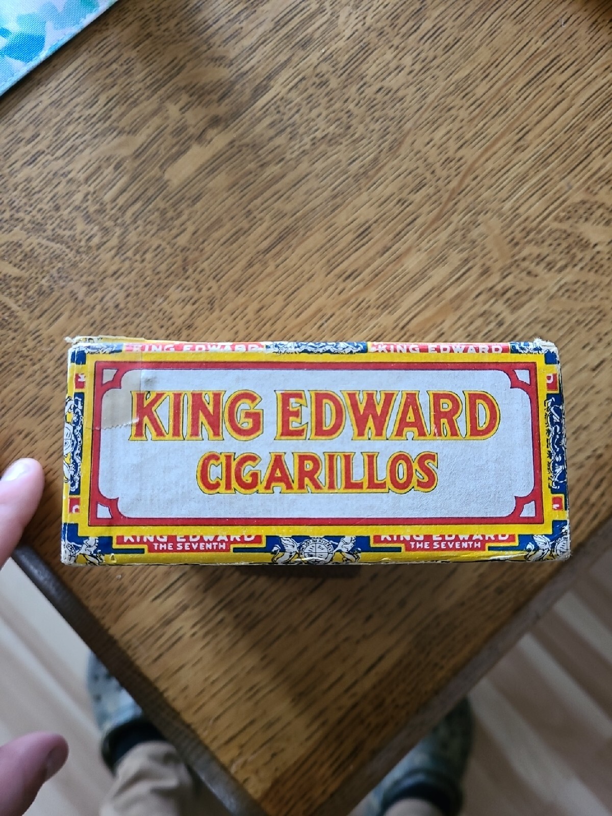 Vintage Small Cigar Box King Edwards Cigarillos A Swisher Product! | eBay
