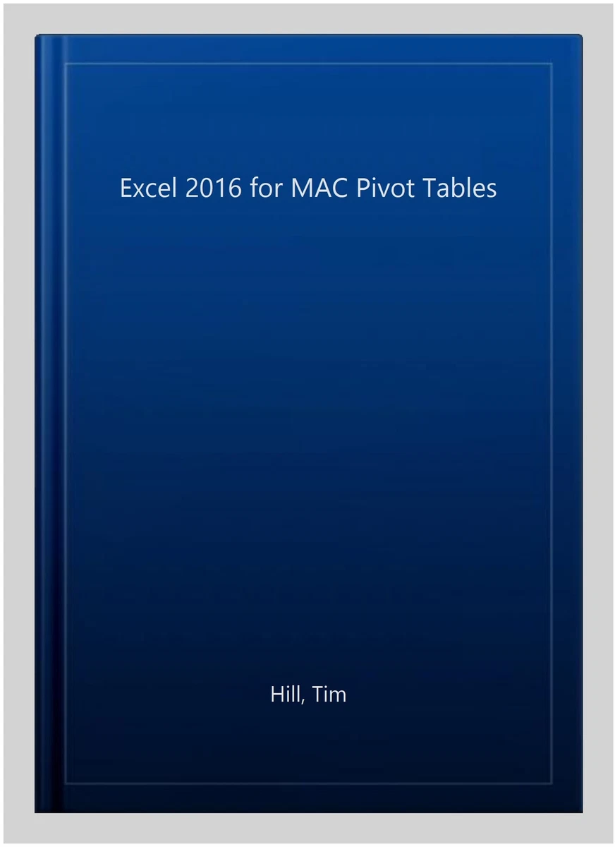 How To Create A Pivot Table In Excel 2017 Mac | Cabinets Matttroy