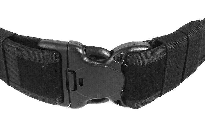 NEW QUICK RELEASE POLICE BELT Army Prison Security guard Military kit ...
