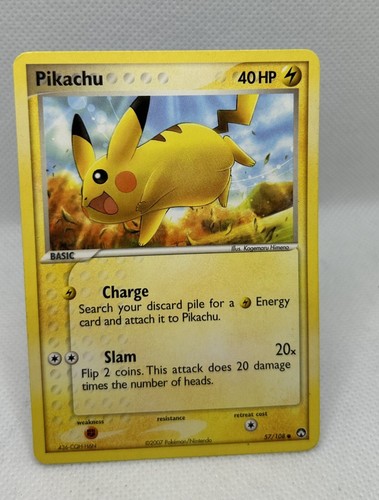 Pikachu #57/108 EX Power Keepers 2007 Pokémon Card | eBay