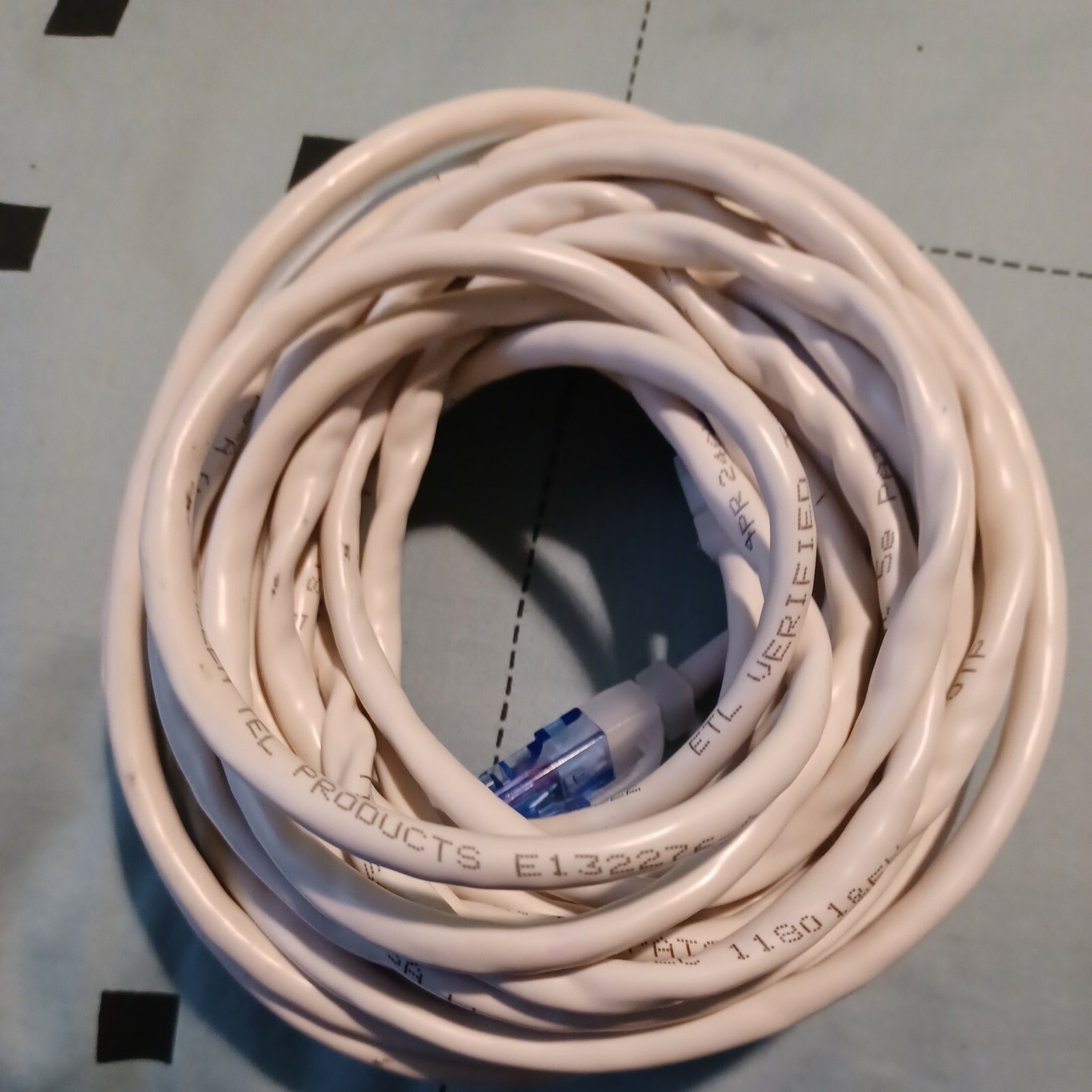 E132276-A (UL) CM 75C 4PR 24AWG CSA LL64151-A CMG 75C FT4 ETL&3P | eBay