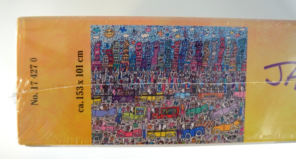 RAVENSBURGER "James Rizzi" 5000 pieces Art Puzzle * No.174270 Made in ...
