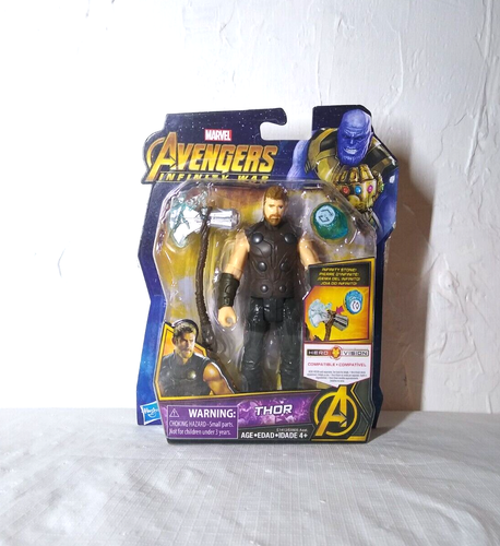 Marvel Avengers: Infinity War Thor with Infinity Stone Hasbro NIB FREE ...