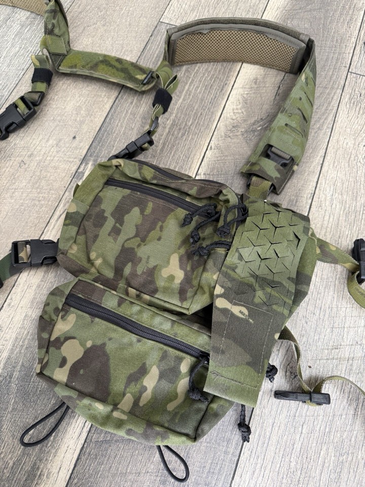 Multicam Tropic Spiritus Systems 34 Alpha Split Chest Rig Loadout | eBay
