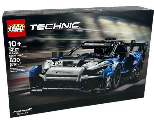 New LEGO Technic McLaren Senna GTR 42123 Model Building Kit 830 Pieces ...