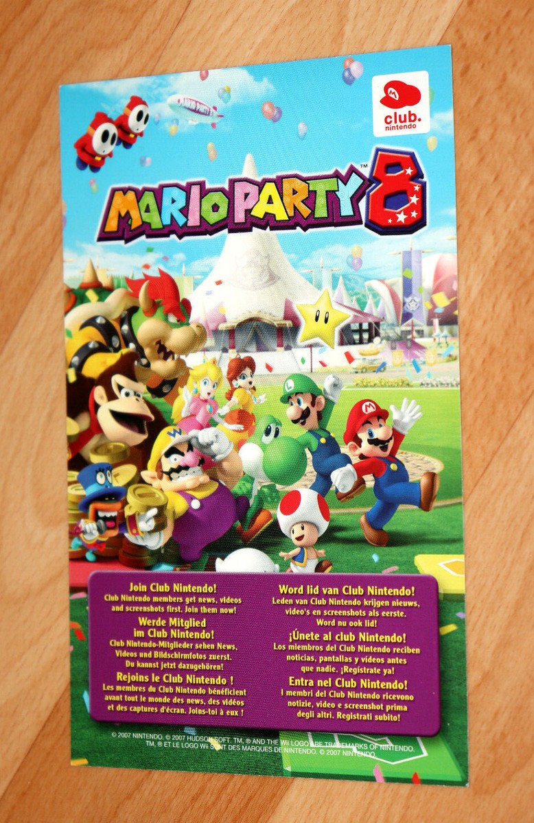 Mario Party 8 Logo
