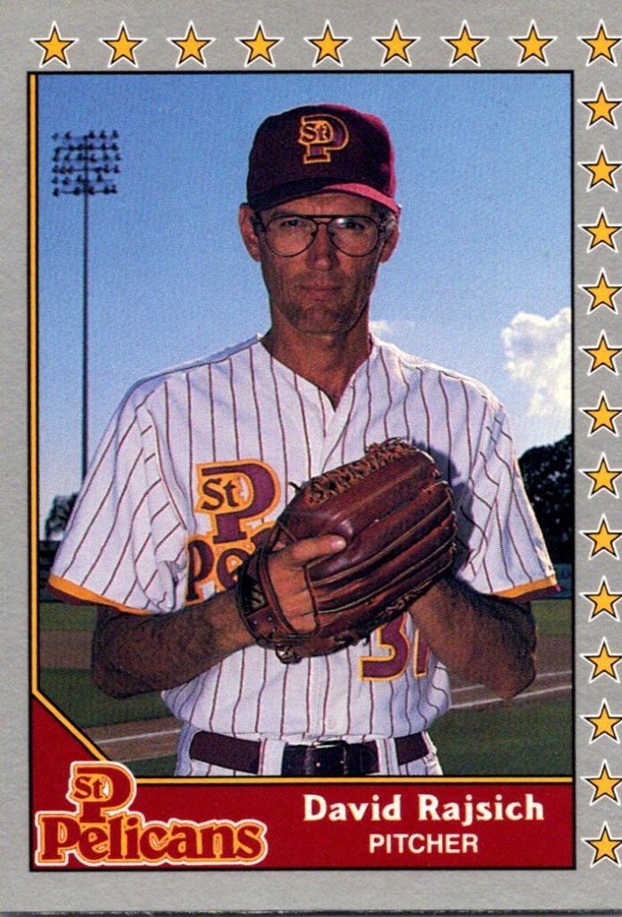 DAVID RAJSICH 1990 Pacific Senior Professional Baseball #3 ($0.75 MAX ...