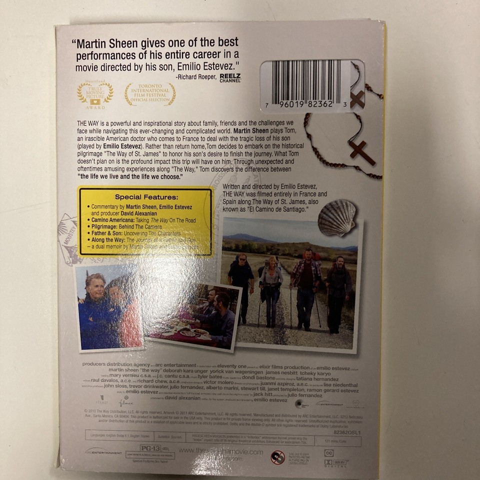The Way (DVD, 2012) 796019823623| eBay