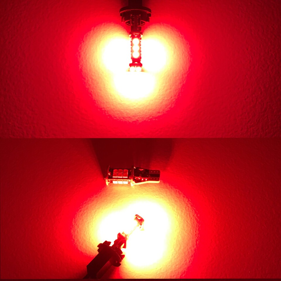 2 White 1 Red 921 912 LED Bulbs for 1997-2021 Ford F-150 Cargo 3rd ...