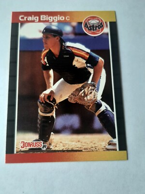 1989 Fleer Baseball Craig Biggio Rookie Card # 561 | eBay