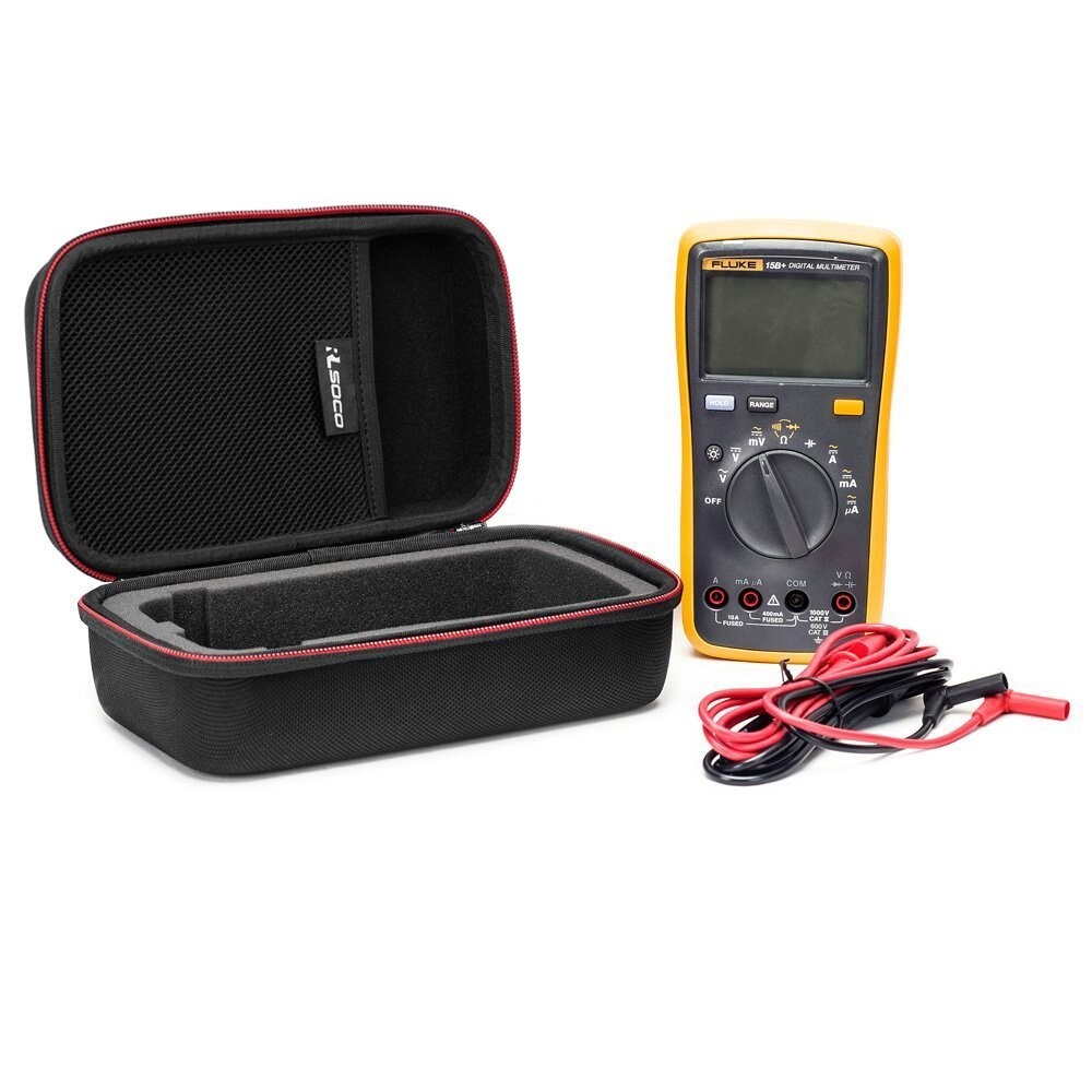 Carrying case for Fluke 117/115/116/114/113/177/178/179/233 Digital ...