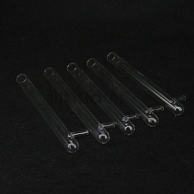 5PCS 15x150mm Glass Test Filter Tube with Vacuum Bottom Side Arm Lab ...