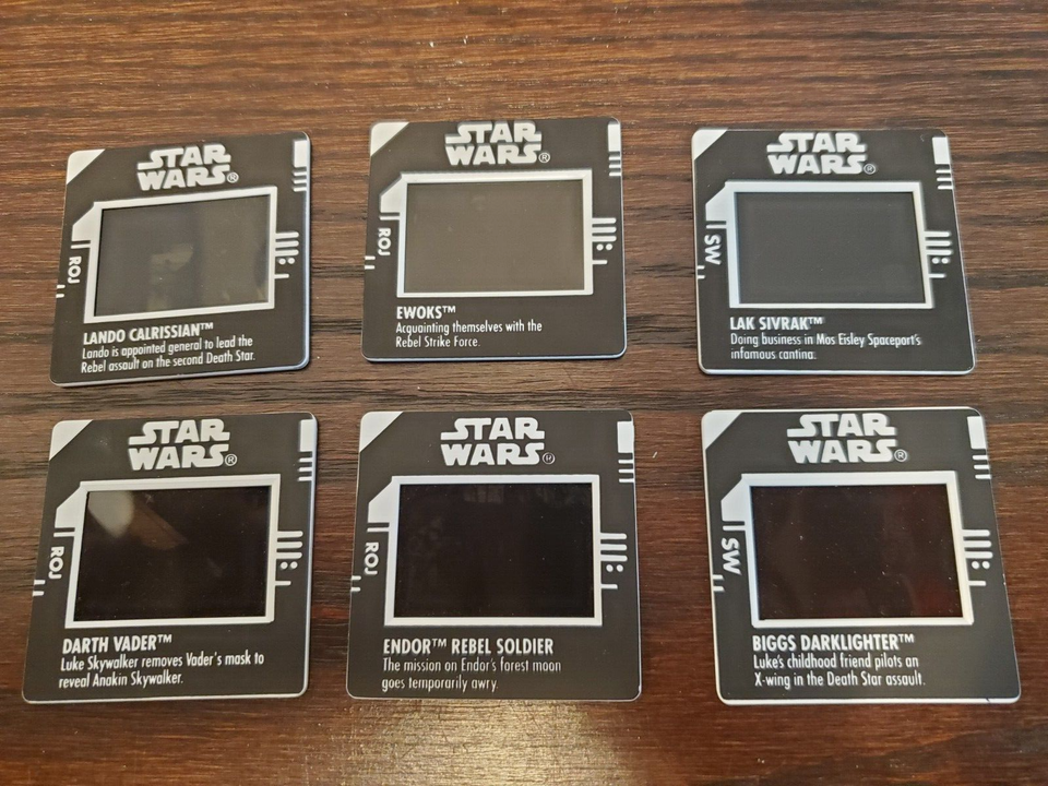 Star Wars 1997 Freeze Frame Action Slides Lot Of 6 | eBay