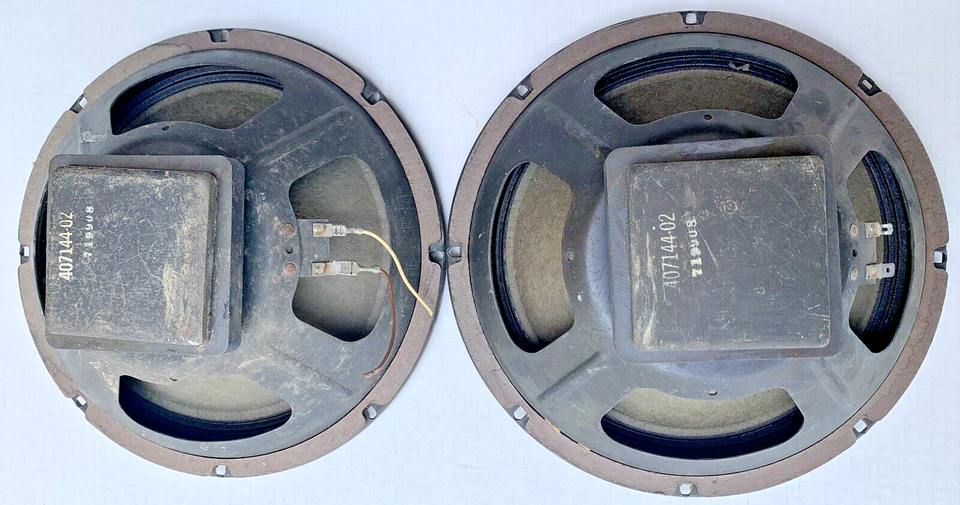 ROWE AMI R83 45 RPM JUKEBOX LOT OF 2 LOW FREQUENCY 10" SPEAKERS #407144 ...