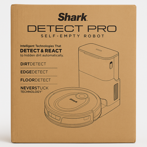 Shark RV2820AE Detect Pro Robot Vacuum Wi-Fi Self-Empty HEPA Clean Black/Bronze | eBay