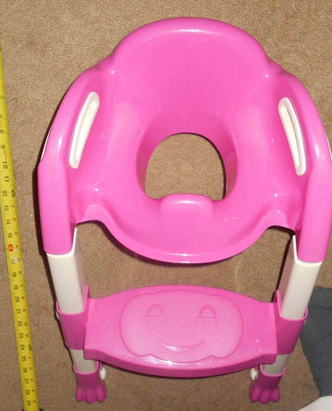Toddler Girls THERMOBABY Pink Ladder Step Up Stool 1 Toilet Potty ...