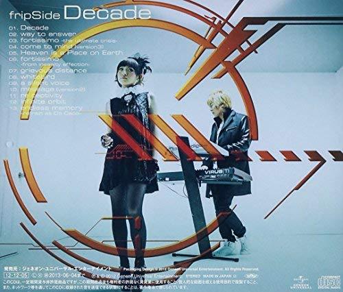 fripSide Decade Regular Edition CD Japan Gnca1352 Nanjo Nanjou Yoshino ...