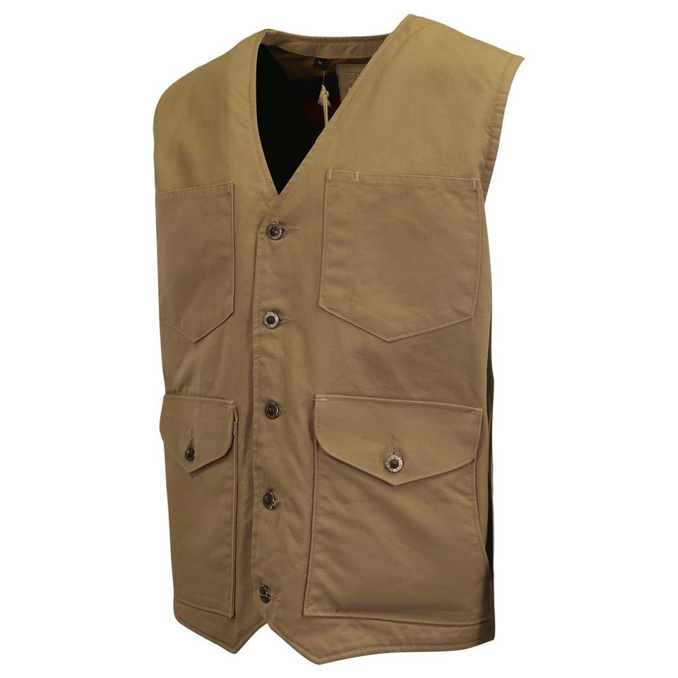 Schaefer Outfitter Men's Vest Stone Blanket Lined Vintage Mesquite (S01 ...
